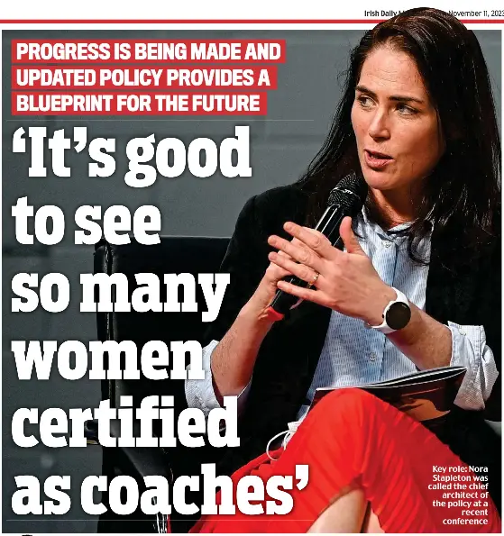 ‘It’s good to see so many women certified as coaches’ - PressReader
