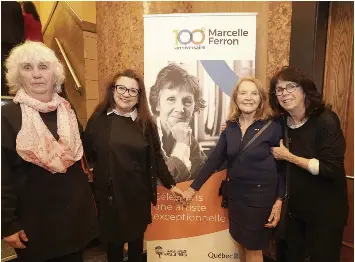 Un bel hommage à Marcelle Ferron - PressReader