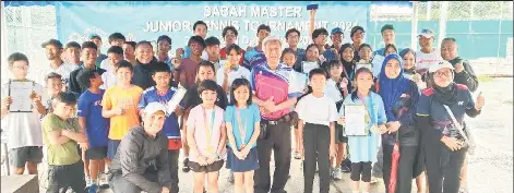 Sabah Junior Masters year-end tennis tournament concludes - PressReader