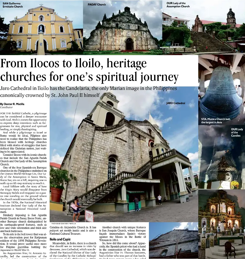 From Ilocos to Iloilo, heritage churches for one’s spiritual journey ...