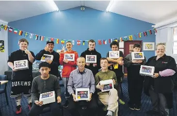 FDMC Benilde Room boys get volunteer award - PressReader