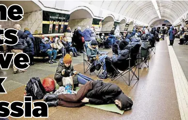 Ukraine reports massive attack by Russia - PressReader