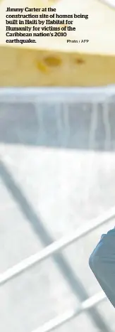 Carter’s finest years came after the White House - PressReader