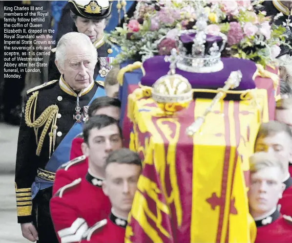 Queen Elizabeth II mourned by Britain and world at funeral - PressReader