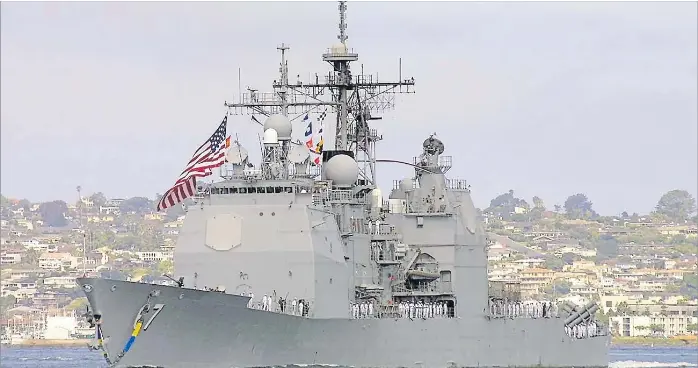 USS Shiloh visits - PressReader