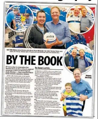 Ton fans queued up for launch of Andy Ritchie’s autobiogra­phy ...