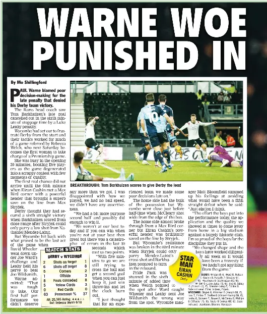 WARNE WOE PUNISHED IN - PressReader