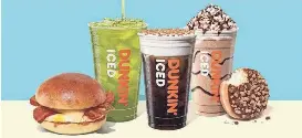 Dunkin’ unveils new items for summer menu - PressReader