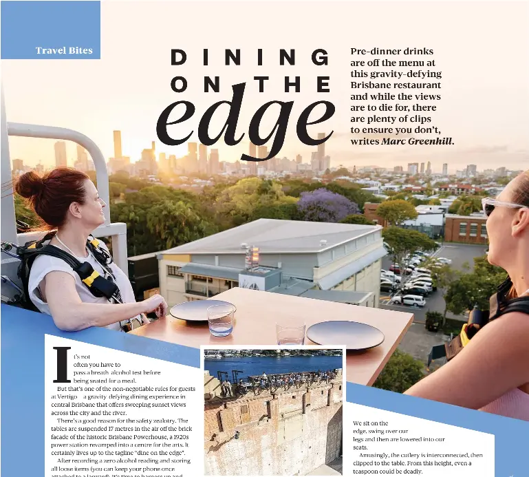 DINING ON THE edge - PressReader
