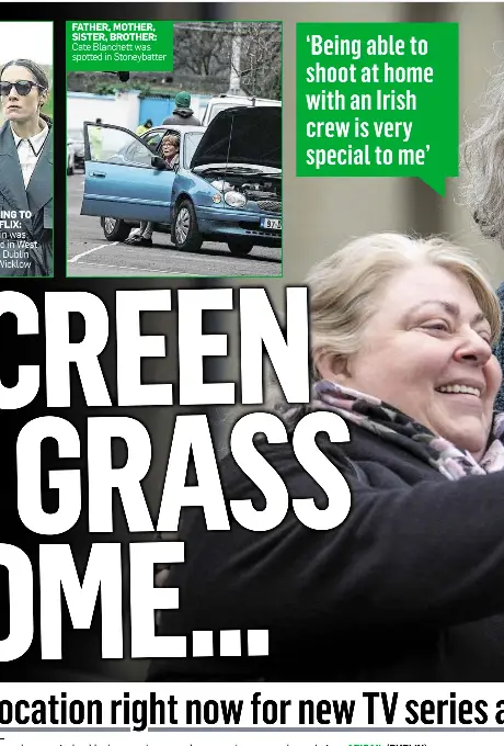 THE SCREEN GREEN GRASS OF HOME... S Bodkin gets set to wow the world with beautiful scenery ...