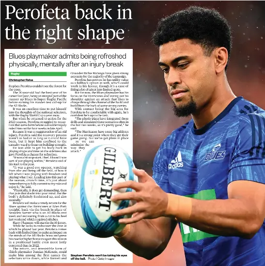 Perofeta back in the right shape - PressReader