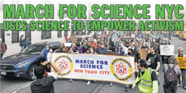 MARCH FOR SCIENCE NYC - PressReader