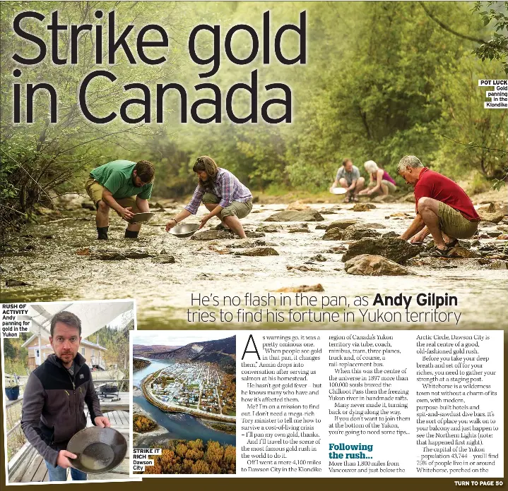 Strike gold in Canada - PressReader