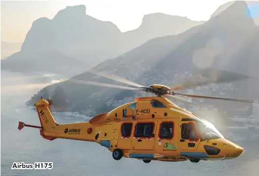 AIRBUS SUPER MEDIUM HELICOPTER­S H175 - PressReader
