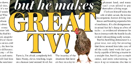 Crass, outrageous... but he makes Great tv! - PressReader