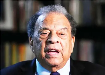 Traveling exhibit details life of Andrew Young, diplomat, civil rights ...