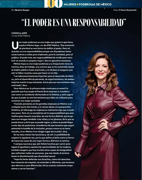 “EL PODER ES UNA RESPONSABI­LIDAD” - PressReader
