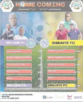 Civil rescues Mhlume FC Legends - PressReader