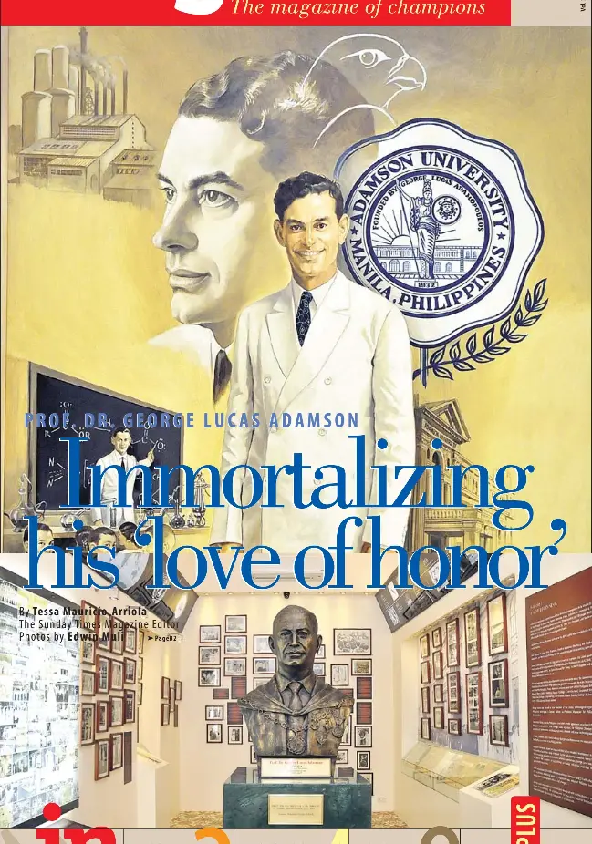 Immortaliz­ing his ‘love of honor’ - PressReader