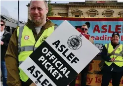 The striking train drivers who earn £100,000 a year - PressReader