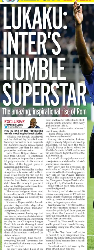 LUKAKU: INTER’S HUMBLE SUPERSTAR - PressReader