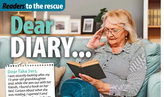 Dear DIARY... - PressReader