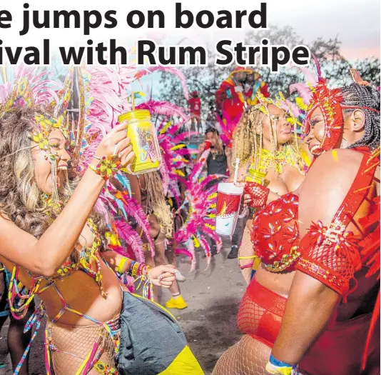 Red Stripe jumps on board GenXS Carnival with Rum Stripe - PressReader