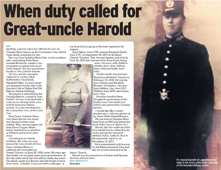 When duty called for Great-uncle Harold - PressReader