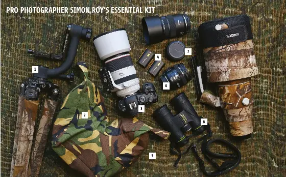 PRO PHOTOGRAPH­ER SIMON ROY’S ESSENTIAL KIT - PressReader