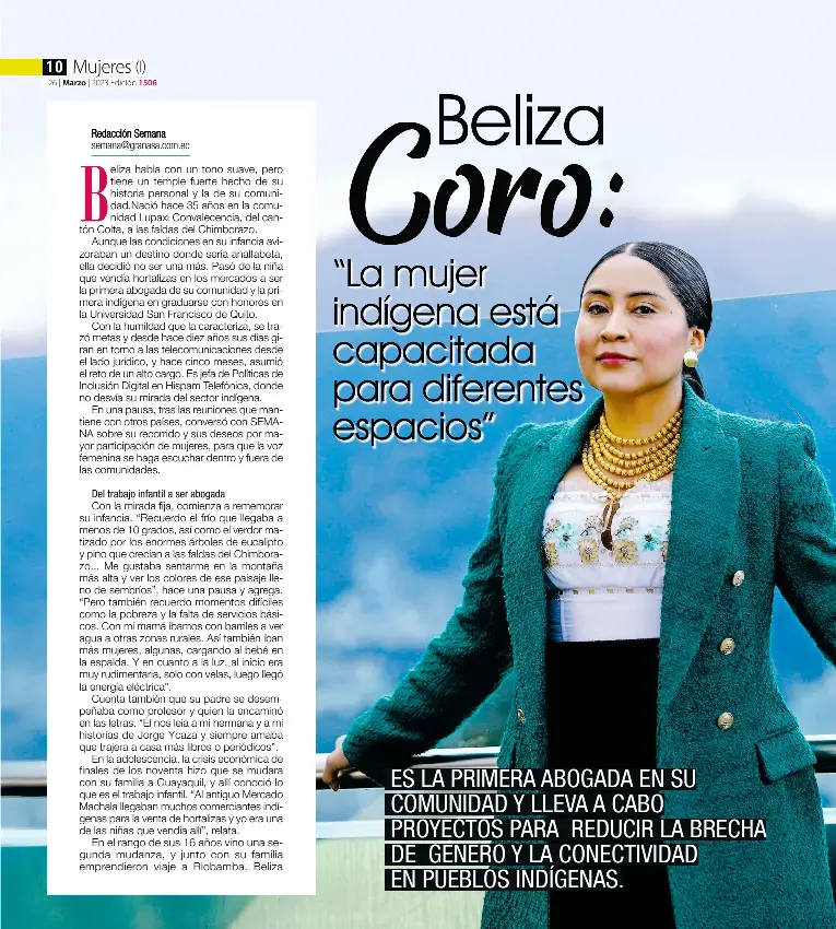 Beliza Coro: - PressReader