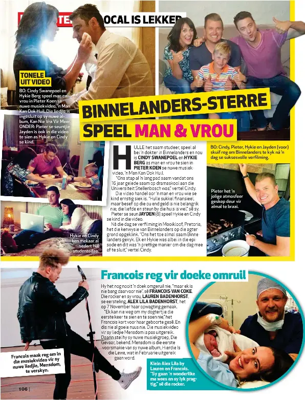 STERRE BINNELANDE­RS- SPEEL MAN & VROU H - PressReader
