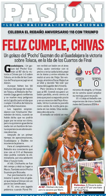 FELIZ CUMPLE, CHIVAS - PressReader