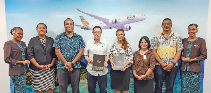 FHTA and Fiji Airways Sign MOU - PressReader