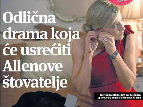 Odlična drama koja će usrećiti Allenove štovatelje - PressReader