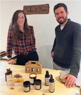 La fabrique de cosmétique­s bios « Toche et Nono » ouvre sa boutique - PressReader