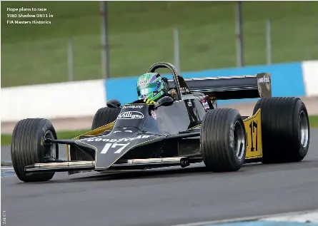 Rare F1 Shadow to return to competitio­n - PressReader