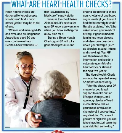 WHAT ARE HEART HEALTH CHECKS? - PressReader