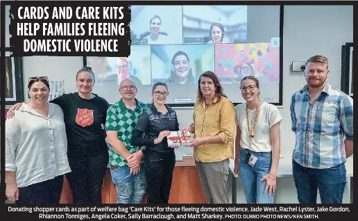 CARDS AND CARE KITS HELP FAMILIES FLEEING DOMESTIC VIOLENCE - PressReader