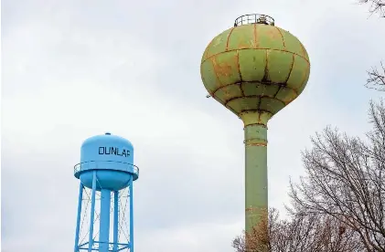 Why Dunlap is building a new $2.4M water tower - PressReader