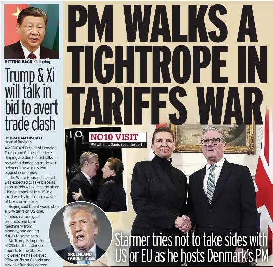 PM WALKS A TIGHTROPE IN TARIFFS WAR - PressReader