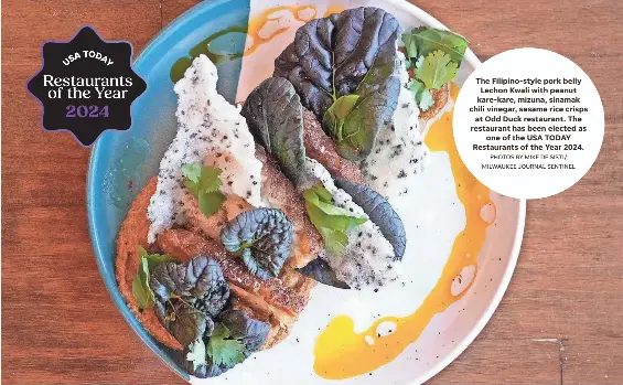 EVERYTHING YOU NEED TO TRY AT ODD DUCK RESTAURANT REVIEW - PressReader