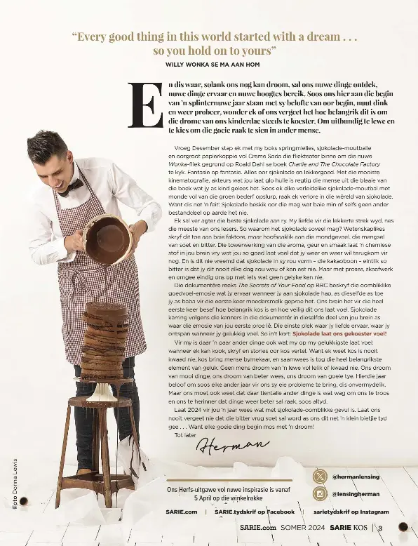 “Every good thing in this world started with a dream . . . so you hold on to yours” - PressReader