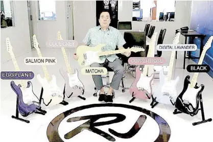 RJ Guitars is first local guitar brand to invade US - PressReader