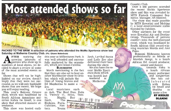 Most attended shows so far - PressReader