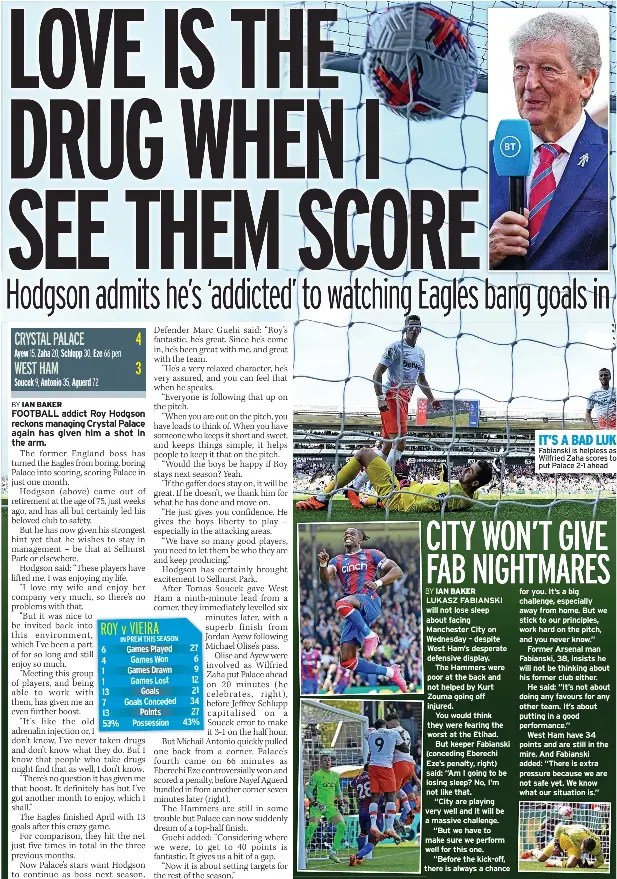 LOVE IS THE DRUG WHEN I SEE THEM SCORE - PressReader