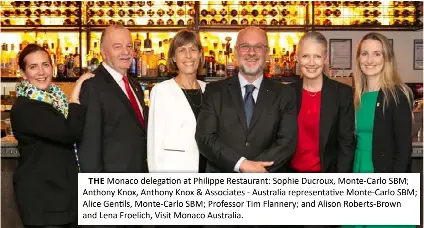 Monaco’s Green Glam Downunder - PressReader