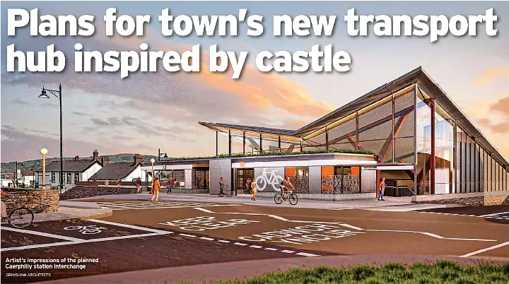 Plans for town’s new transport hub inspired by castle - PressReader