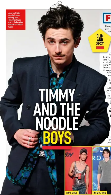 TIMMY AND THE NOODLE BOYS - PressReader