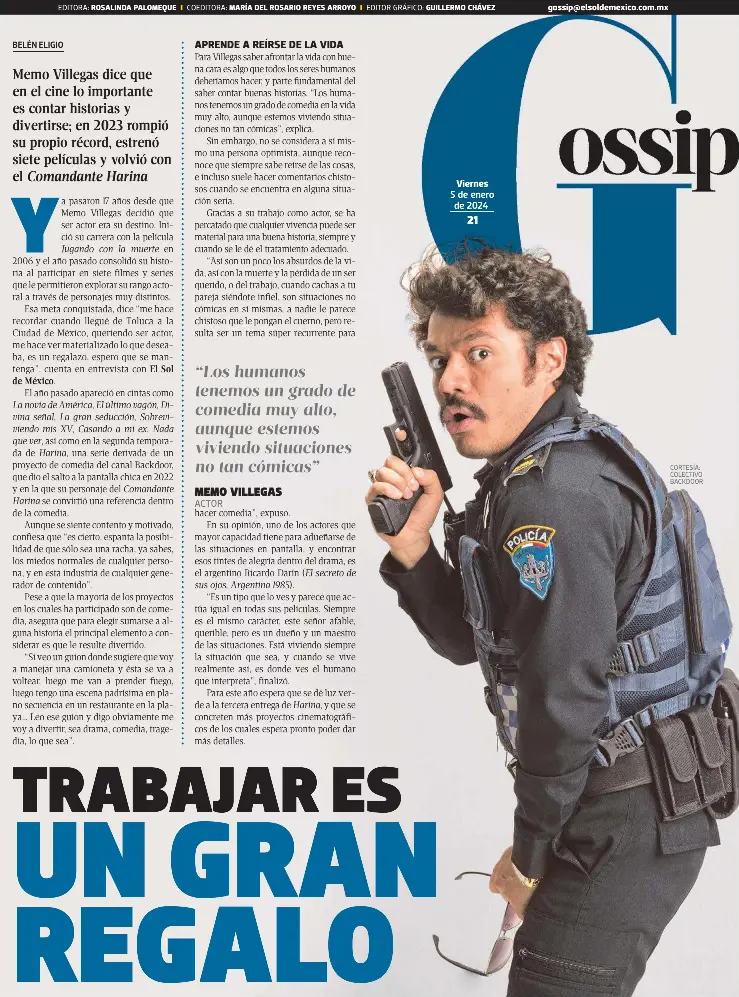 TRABAJAR ES UN GRAN REGALO - PressReader