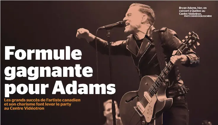 Formule gagnante pour Adams - PressReader